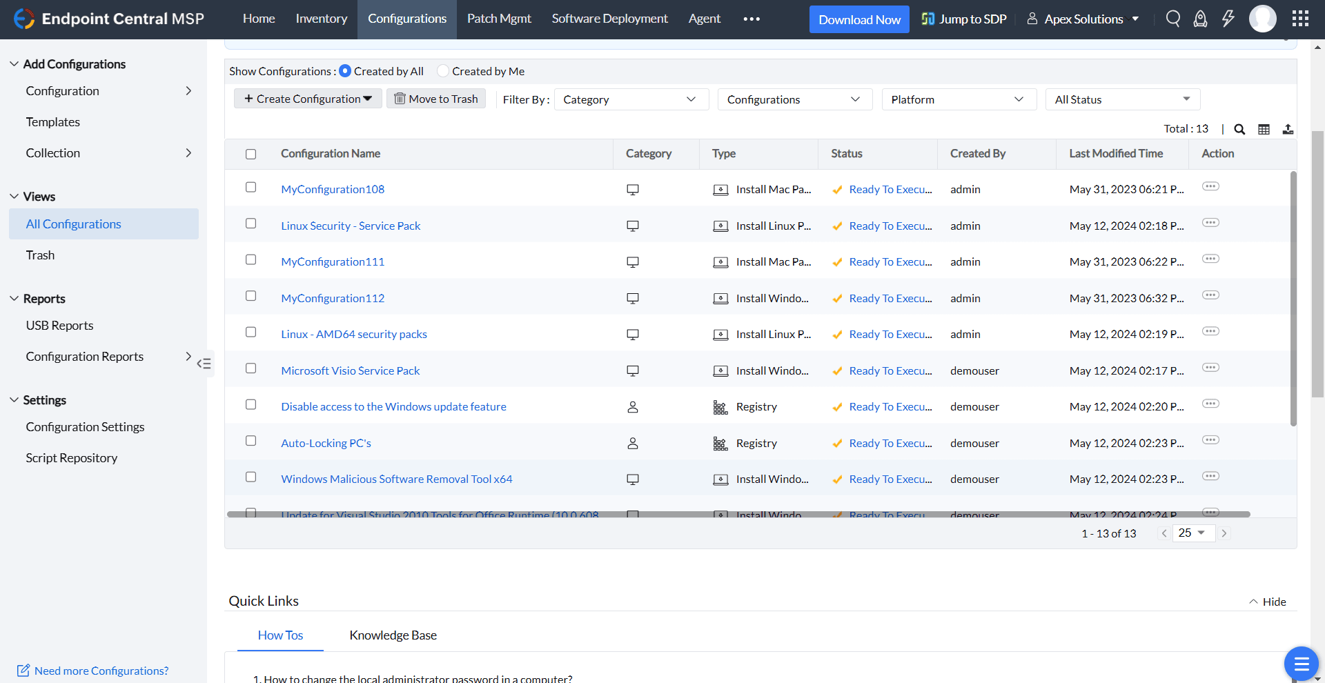 MSP Software for Endpoint Management - ManageEngine Endpoint Central MSP