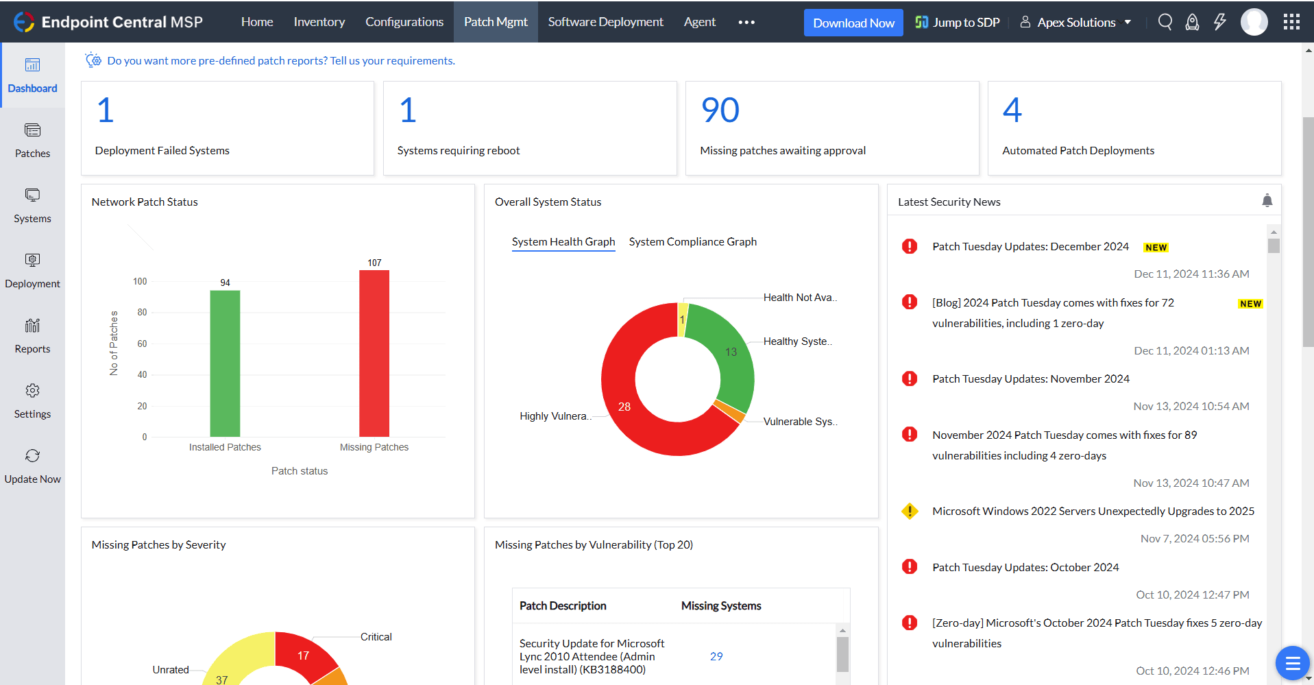 MSP Software for Endpoint Management - ManageEngine Endpoint Central MSP