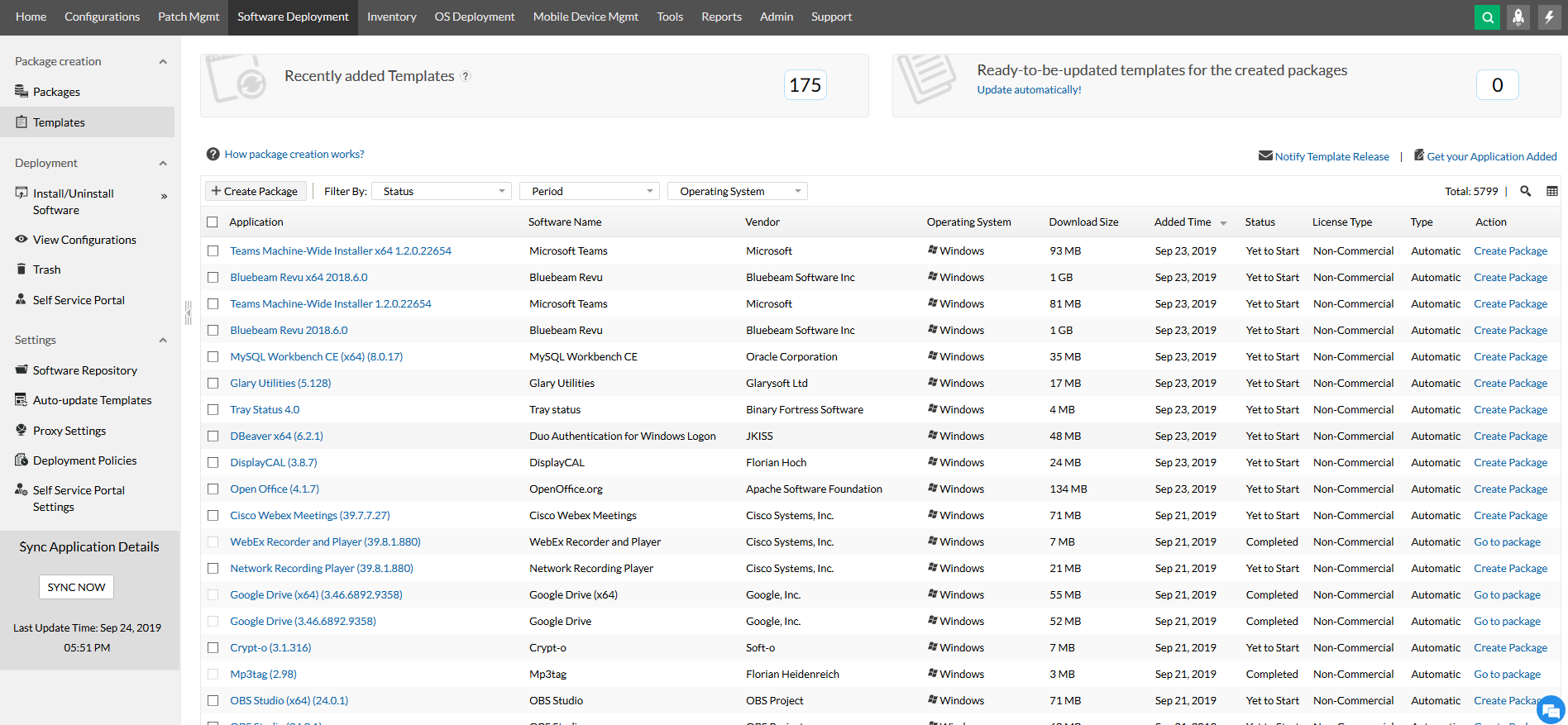 Software Deployment Features | ManageEngine Endpoint Central