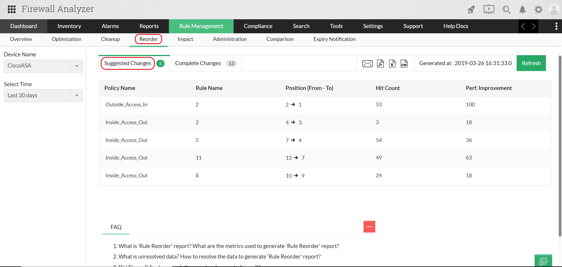 FortiGate Firewall Analyzer | Fortinet Firewall Rules Configuration ...